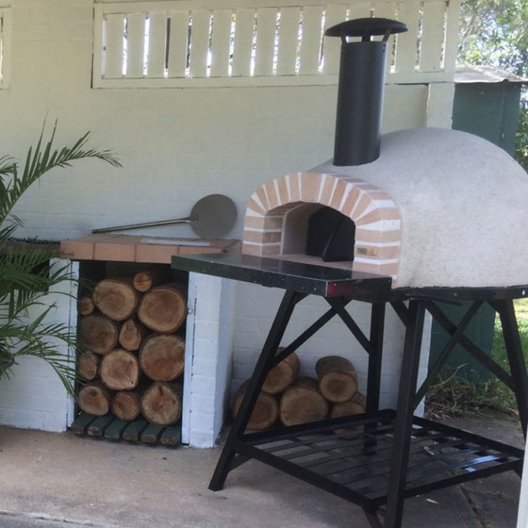 RUS-70 Wood Fired Oven (Brick Arch) - Pizza Ovens Australia | Wide ...